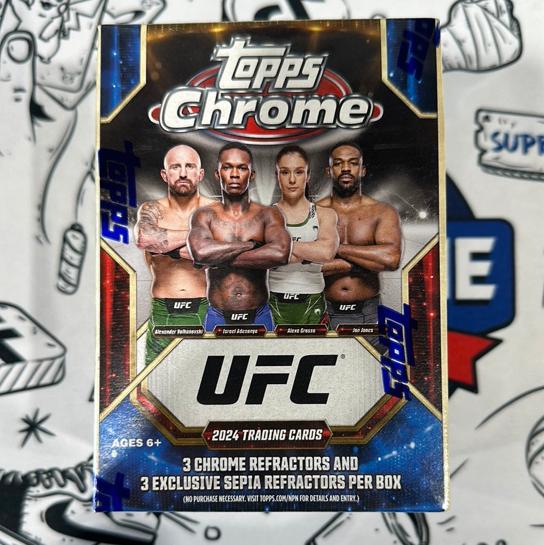2024 Topps Chrome UFC Blaster Box – Supremecardshop